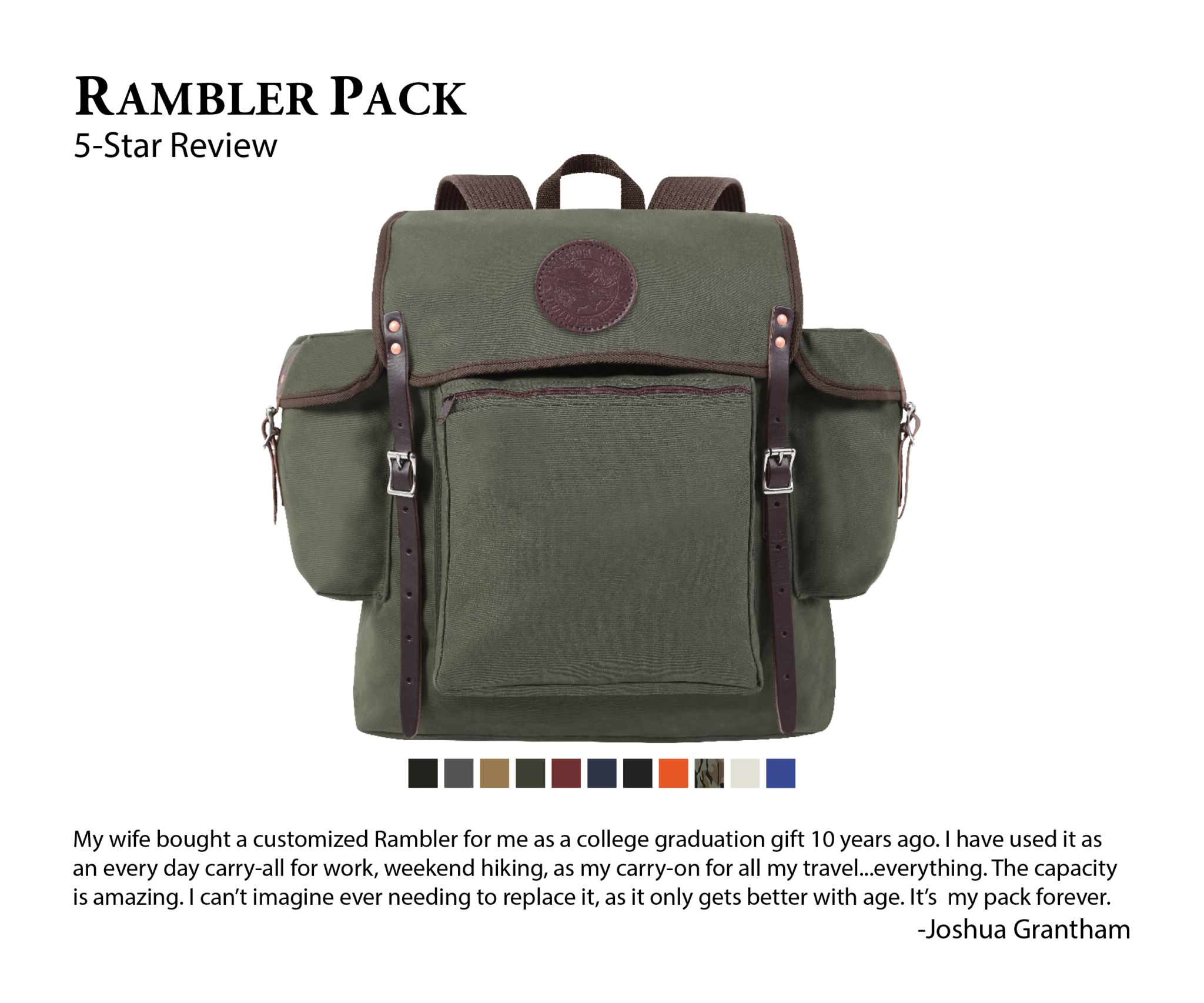 Duluth Pack: The Pack Report