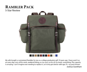 Duluth Pack: The Pack Report