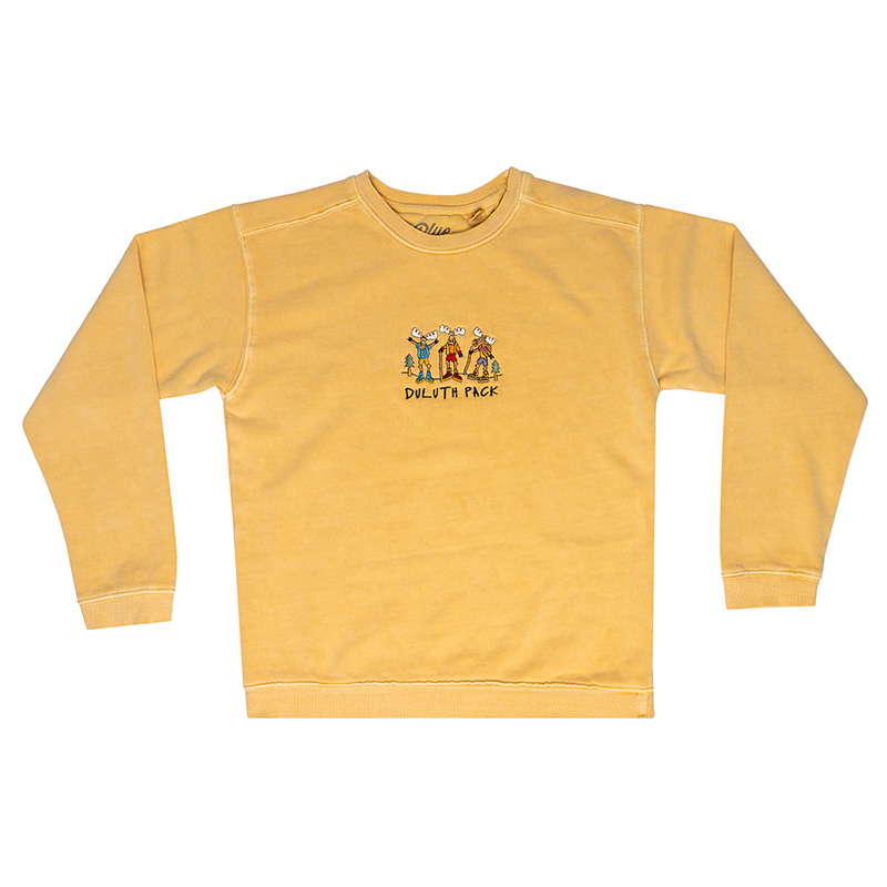 Duluth Pack: Duluth Pack Kids Hiking Moose Crewneck