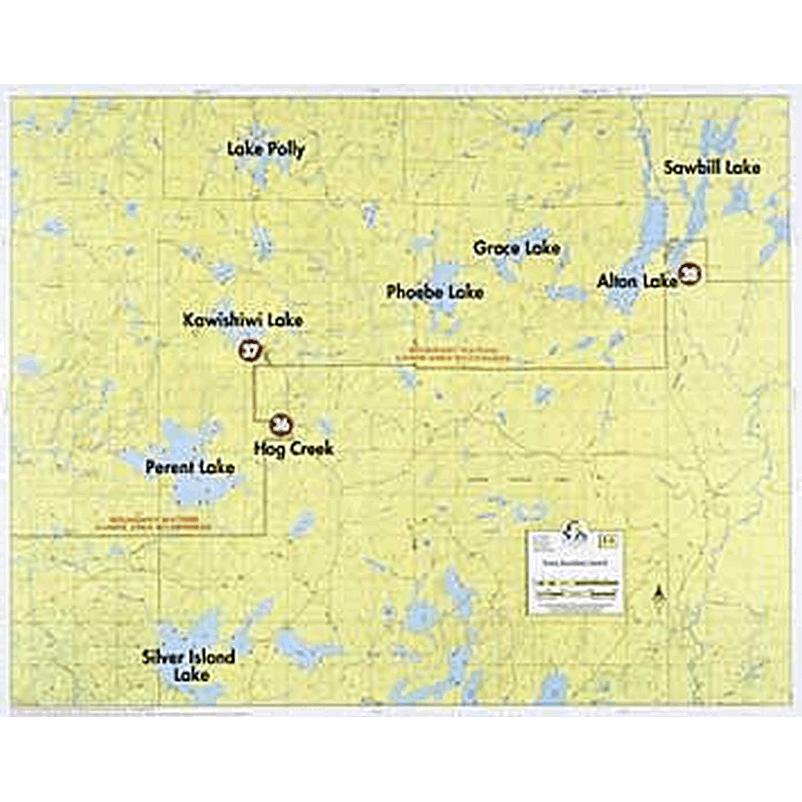 Duluth Pack: F-5: Perent Lake, Kawishiwi Lake, Sawbill Lake