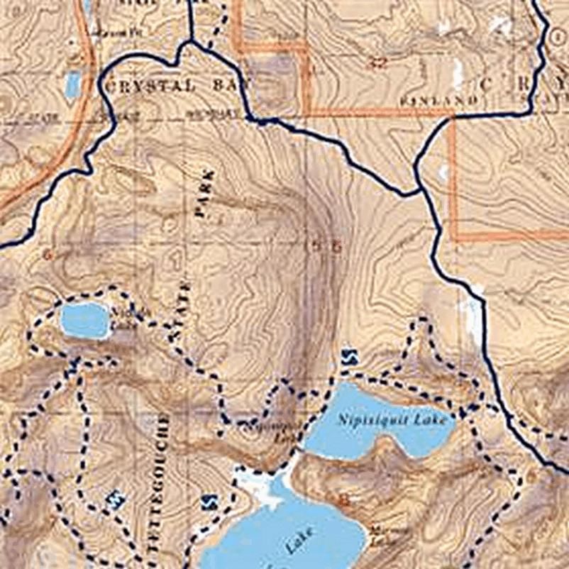 465212215 Tanwax Lake Topographic Map - Map