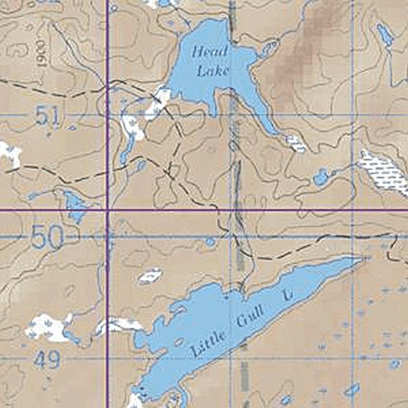 Whitefish Lake Ontario Map